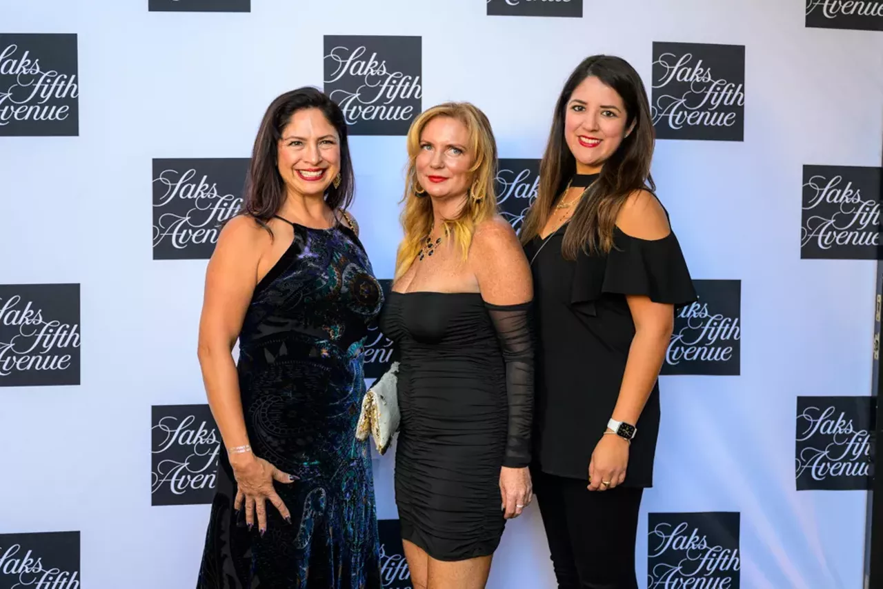 All the VIPs at Mane & Company's Saks San Antonio Ribbon Cutting | San ...
