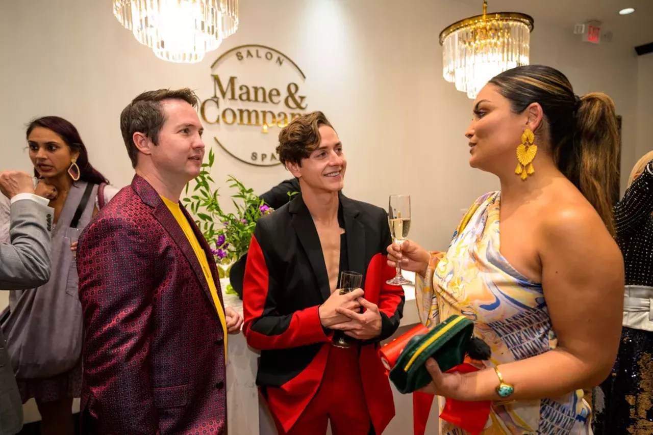 All the VIPs at Mane & Company's Saks San Antonio Ribbon Cutting | San ...