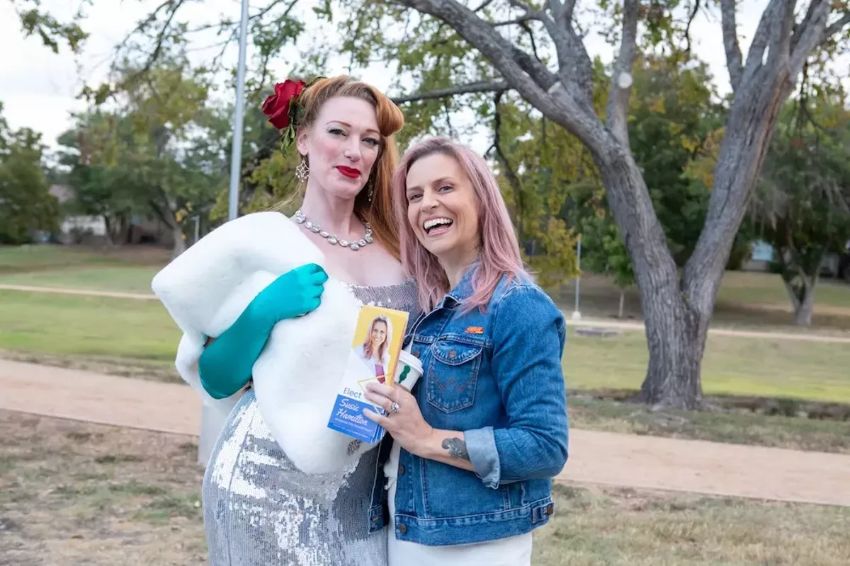 Burlesque performer Susie Hamilton wins council seat in San Antonio's ...