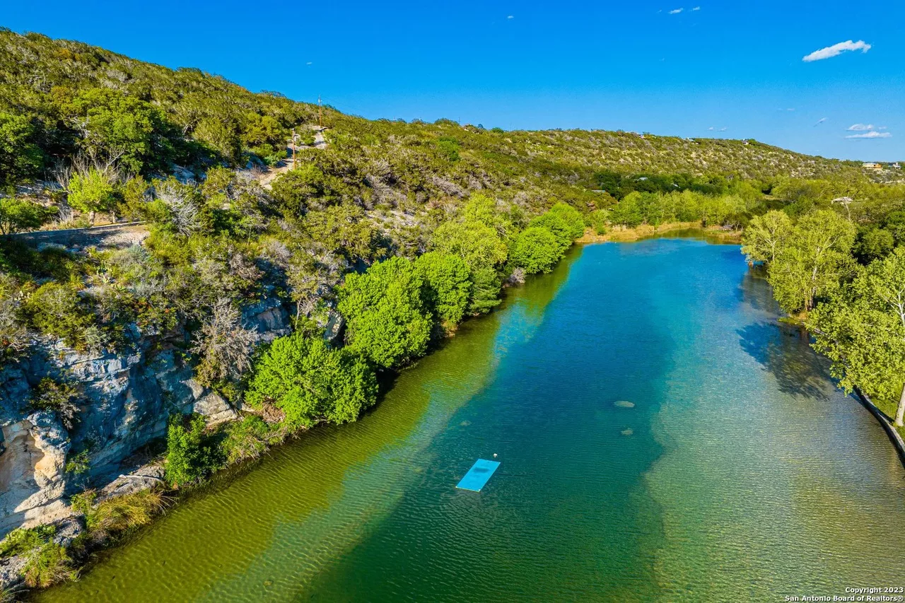 Just north of San Antonio, a $2.7 million home rests on a cliff above ...