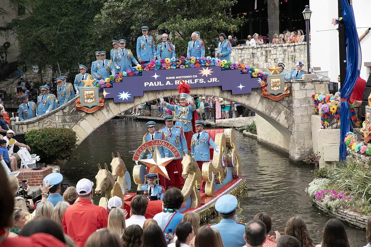 Texas Cavaliers River Parade | San Antonio Riverwalk (downtown area ...