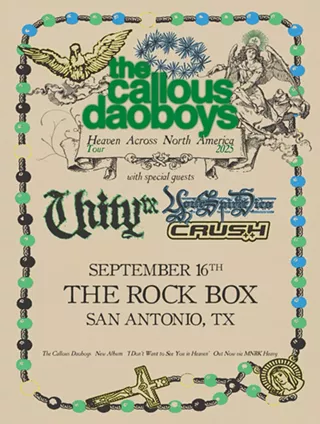 Twin Productions Presents The Callous Daoboys at The Rock Box | The ...