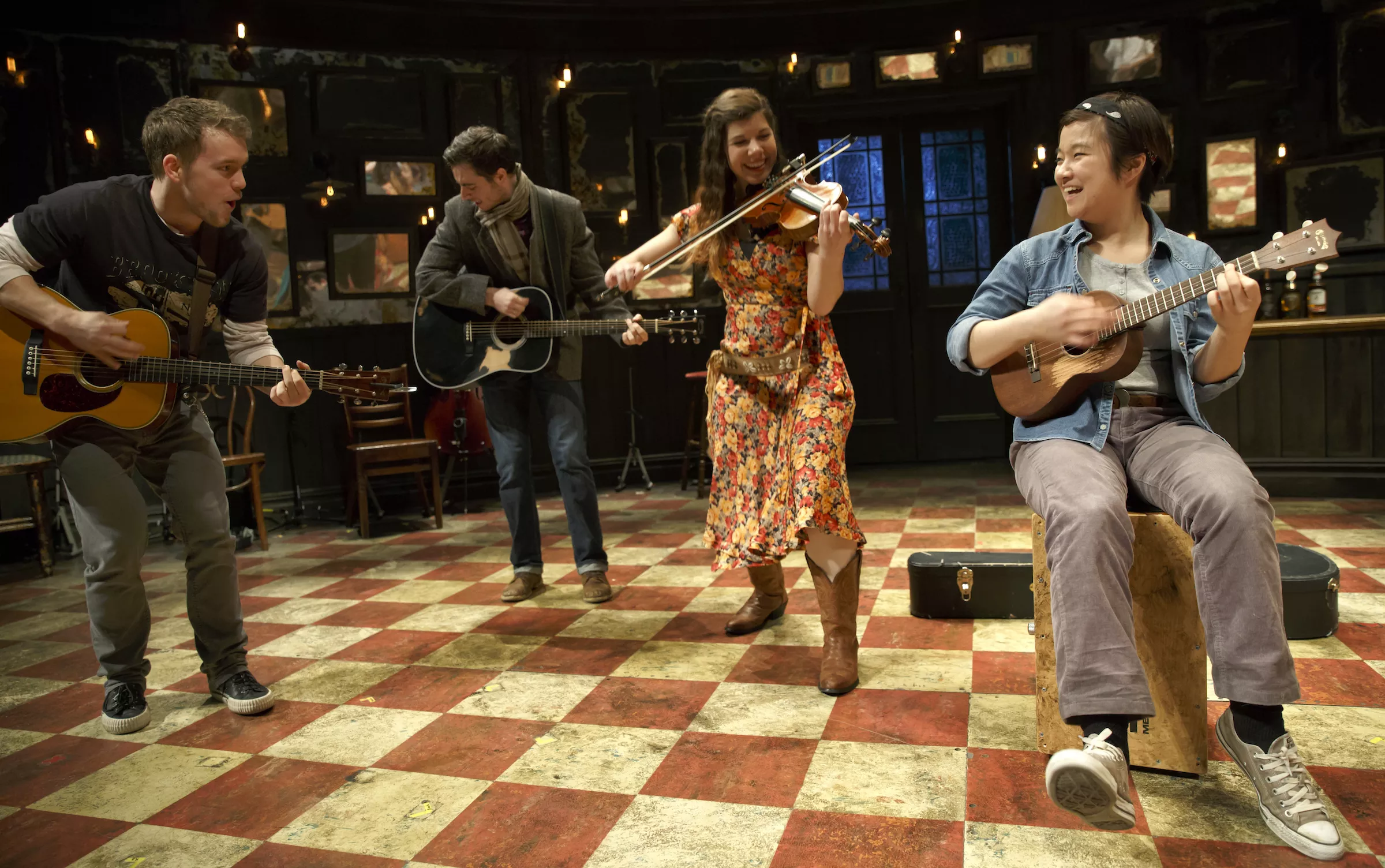 Broadway Musical Once Coming to Life with Lots of Singing During Tobin ...