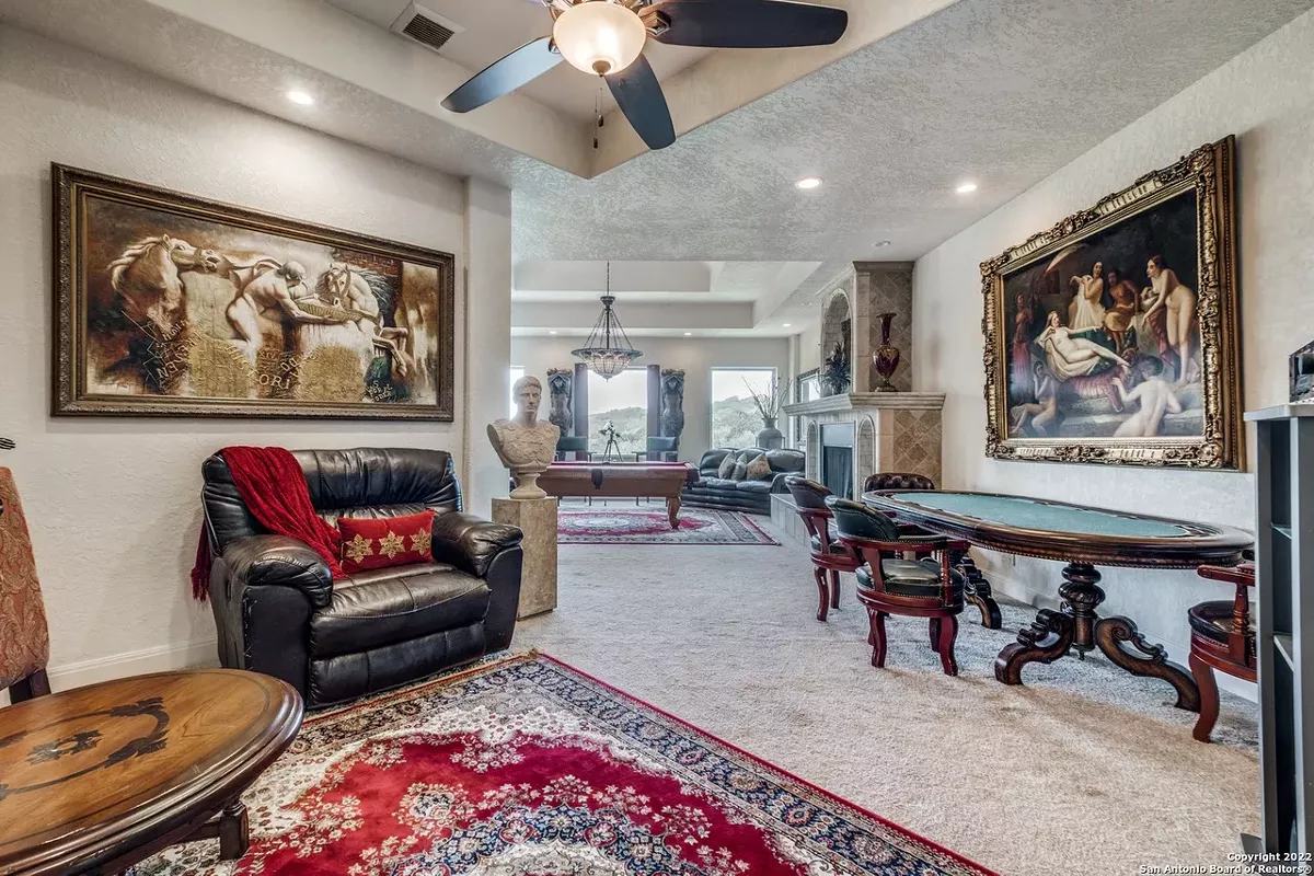 This San Antonio mansion comes with a private creek, marble statues and ...