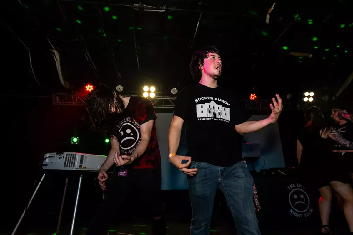 Everyone we saw singing along at the San Antonio stop of The Emo Night ...